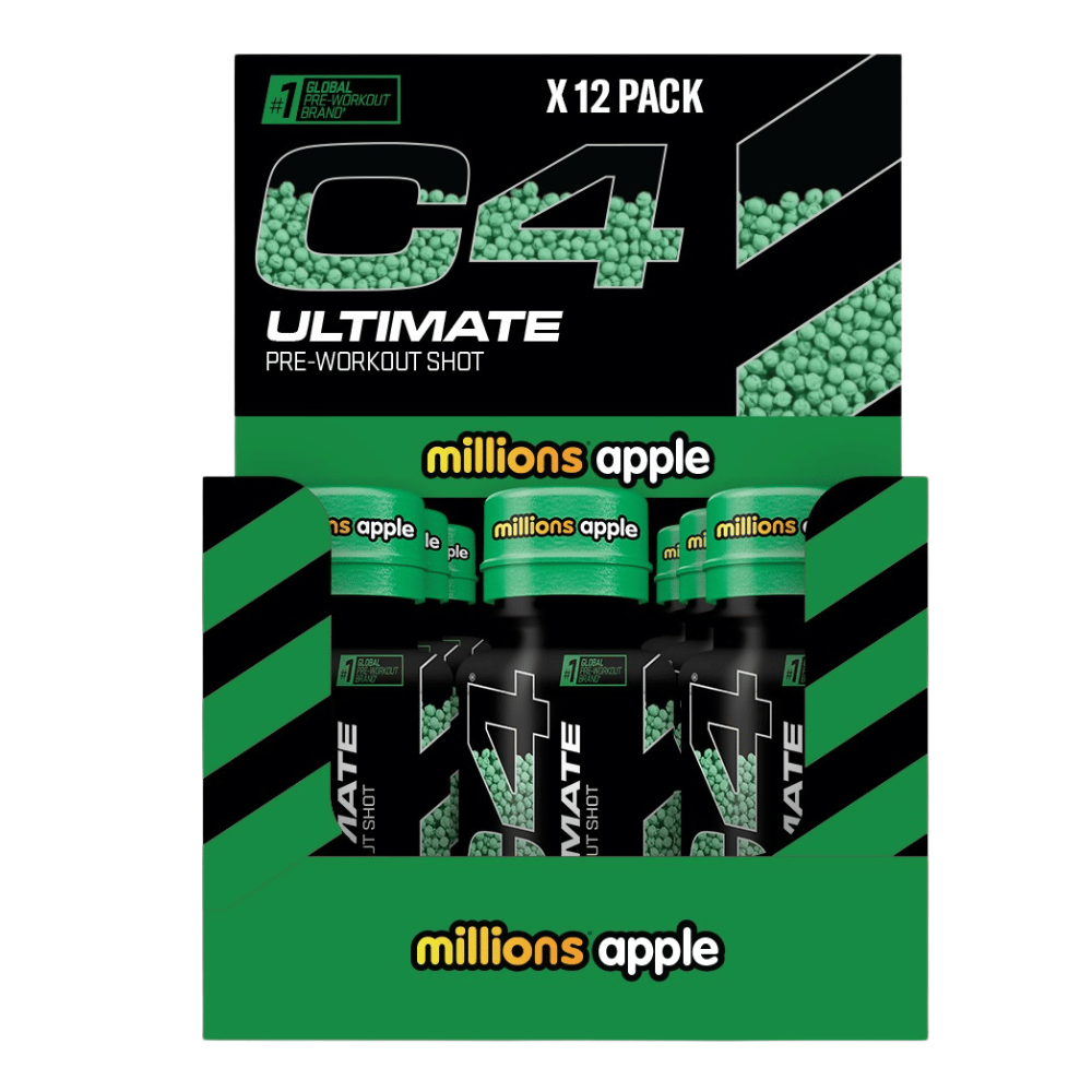 C4 Ultimate Pre-Workout Shots 12x60ml | Protein Package | Protein Package