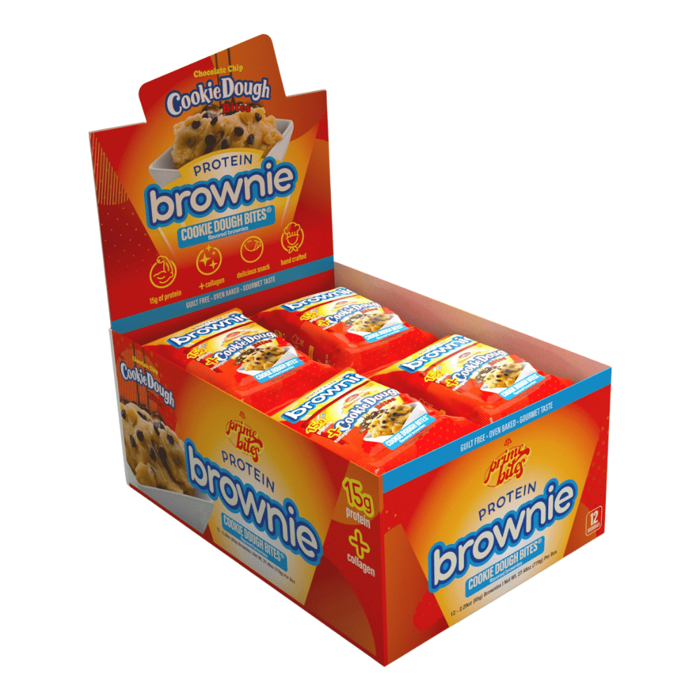 Alpha Prime Protein Brownie Prime Bites (12x65g) | Protein Package ...