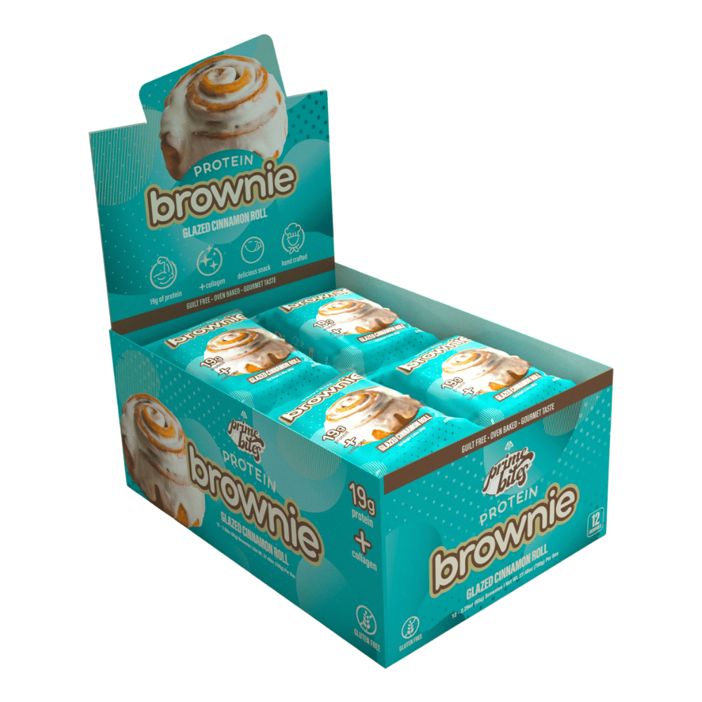 Alpha Prime Protein Brownie Prime Bites (12x65g) | Protein Package ...