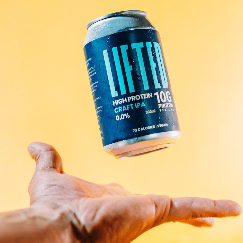 Lifted Brewing Alcohol-Free (0.0% ABV) Protein IPA | Protein Package ...