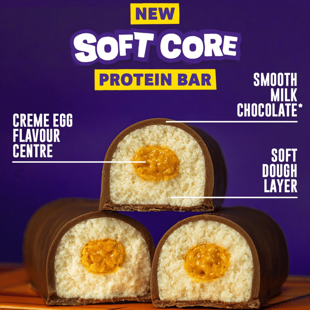 Grenade Creme Egg Soft Core Protein Bars (18x45g Box) | Protein Package ...