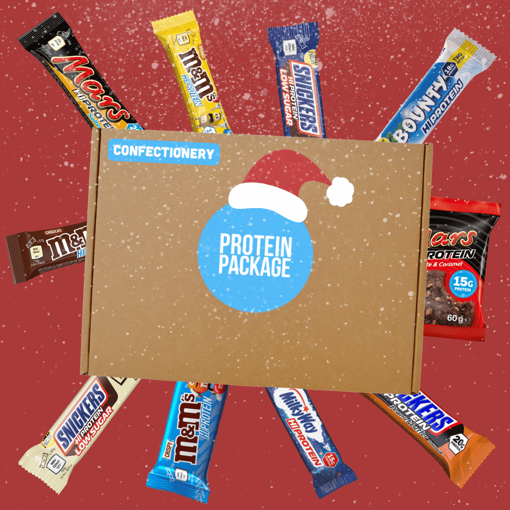 Confectionery Protein Bar Christmas Boxes | Protein Package | Protein ...