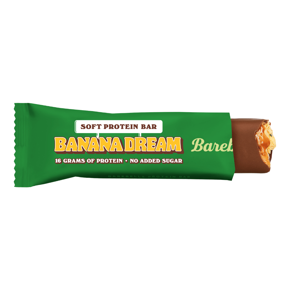Barebells Banana Dream Soft Protein Bar 55g | Protein Package | Protein ...