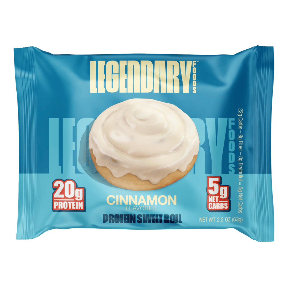 Legendary Foods Cinnamon Sweet Protein Roll | Protein Package | Protein ...