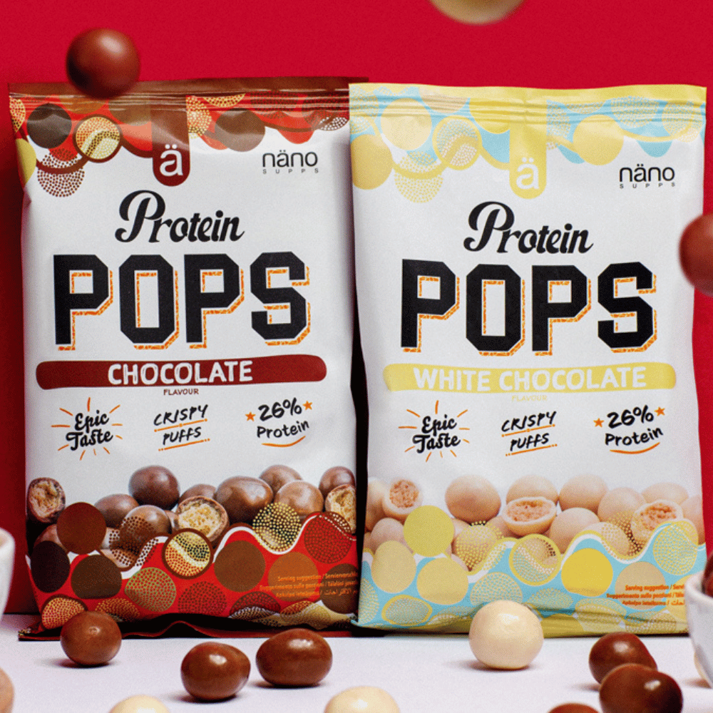 Nano Supps Crispy White Chocolate Protein Balls | Protein Package ...