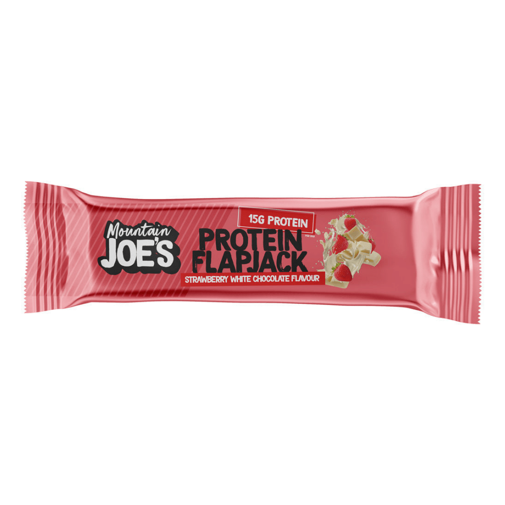 Mountain Joe's Strawberry White Chocolate Protein Flapjack 60g ...