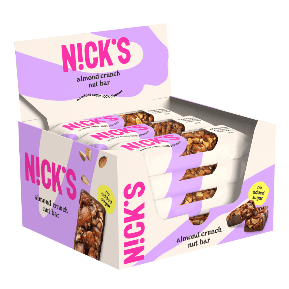N!CK's Vegan Nut Protein Bars 12x40g | Protein Package | Protein Package