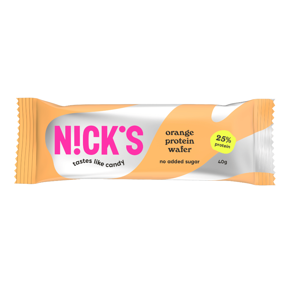 NICK's Orange Protein Wafer Bar 40g | Protein Package | Protein Package