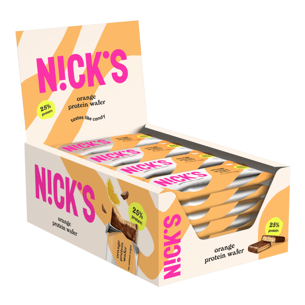 N!CK's Protein Wafer Bars 24x40g | Protein Package | Protein Package