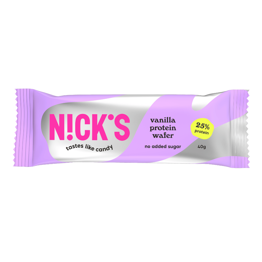NICK's Vanilla Protein Wafers 40g | Protein Package | Protein Package