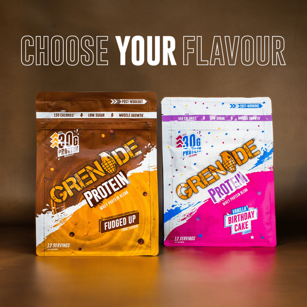 Grenade Whey Protein Powder 480g | Protein Package | Protein Package