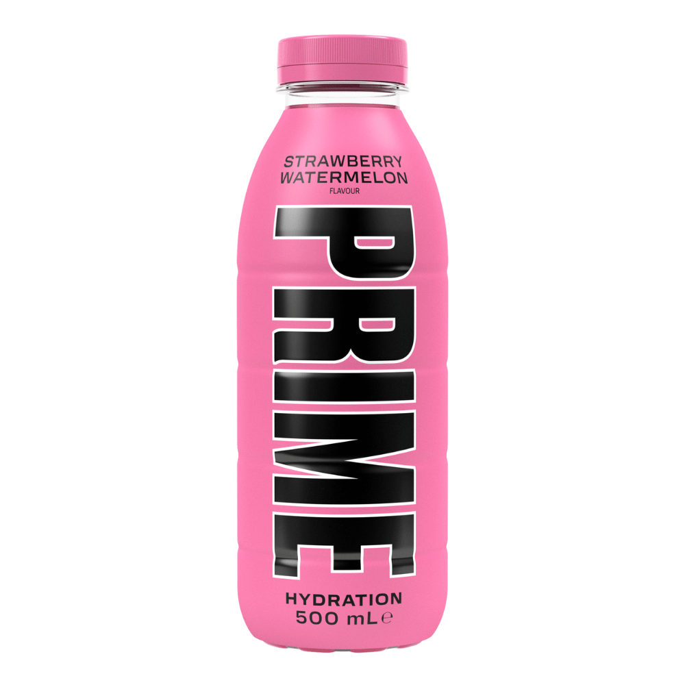 Prime Strawberry Watermelon Hydration Drink 500ml | Protein Package ...