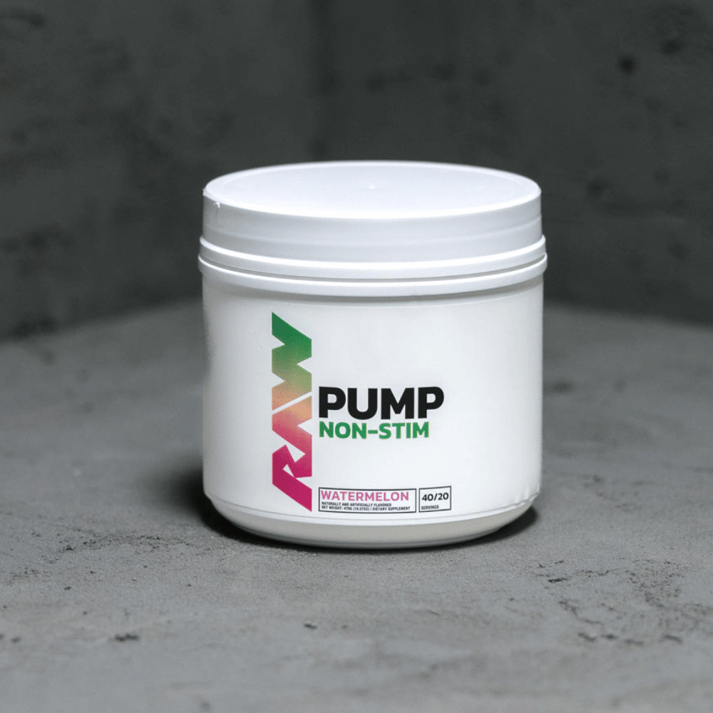 RAW Nutrition Pump Non-Stim Pre-Workout | Protein Package | Protein Package