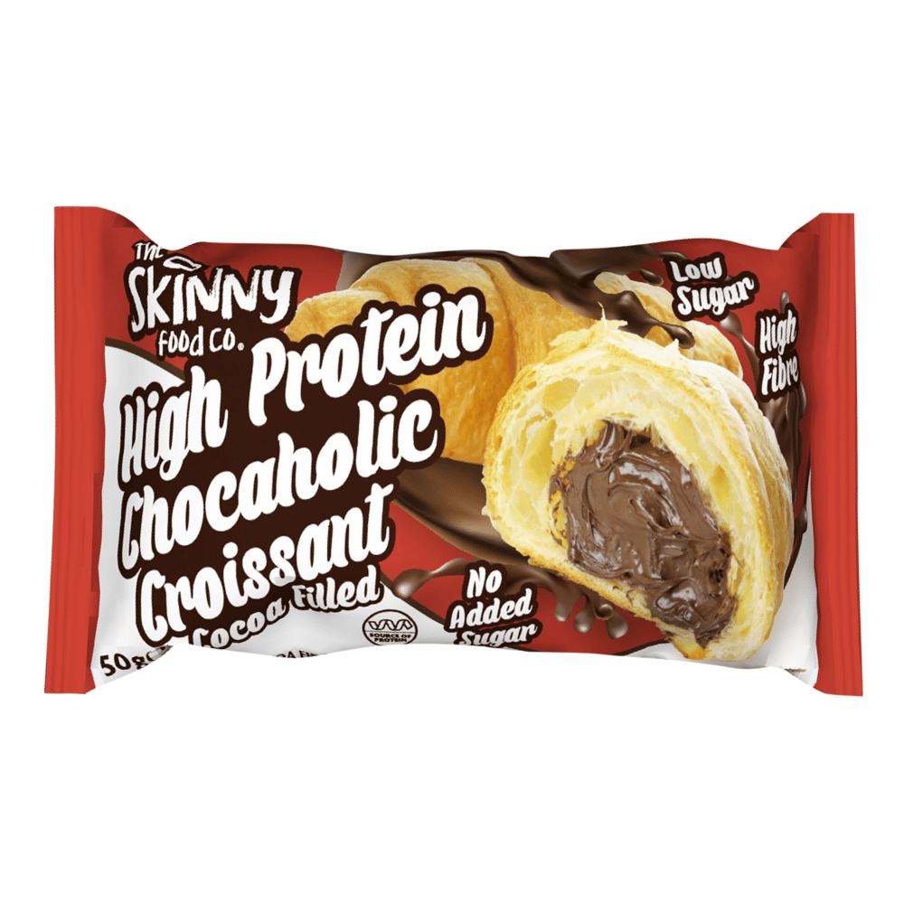 Skinny Chocolate-Filled Protein Croissant 50g | Protein Package ...