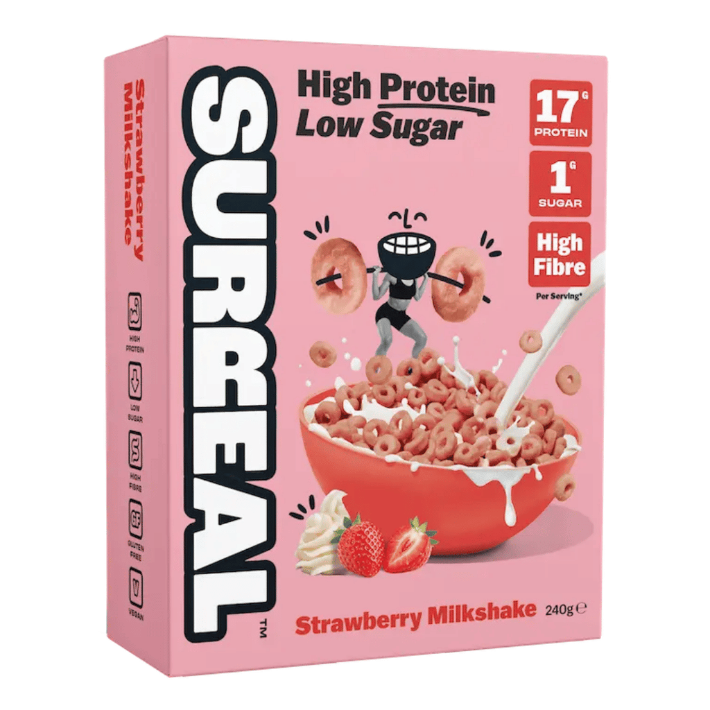 Surreal Strawberry Milkshake Protein Cereal | Protein Package | Protein ...