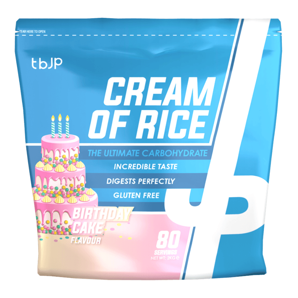 tbJP Cream of Rice (80 Servings) | Trained By JP | Protein Package