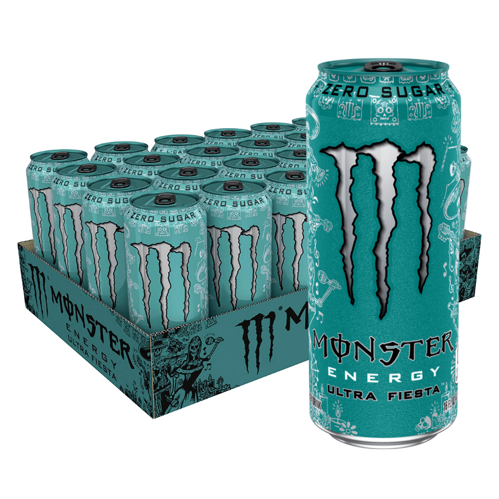 Monster Ultra Energy Drinks 12x500ml Cans Pack | Protein Package UK ...