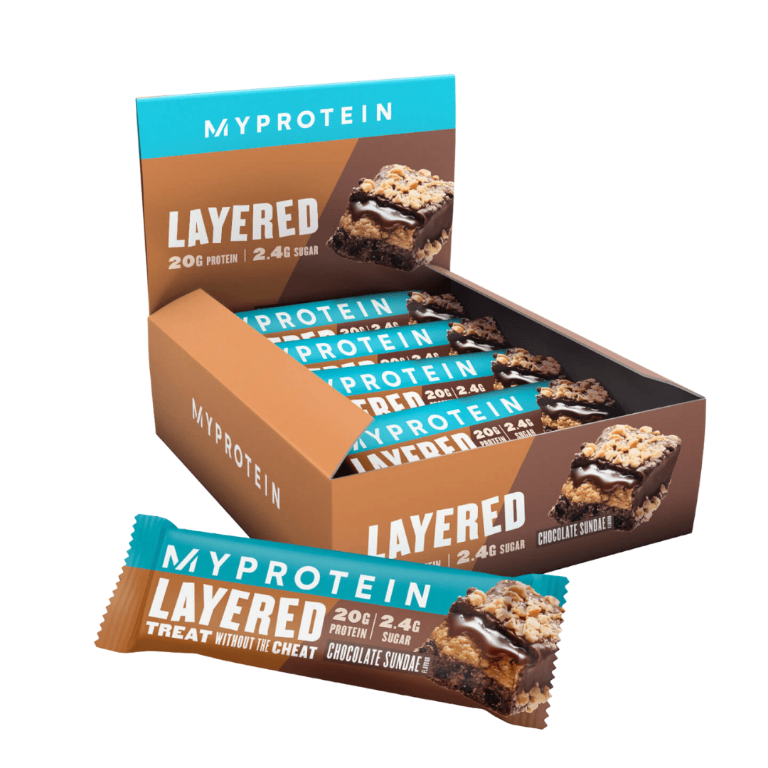 MyProtein 6 Layer Protein Bar Box (12 Bars) | MY PROTEIN | Protein ...
