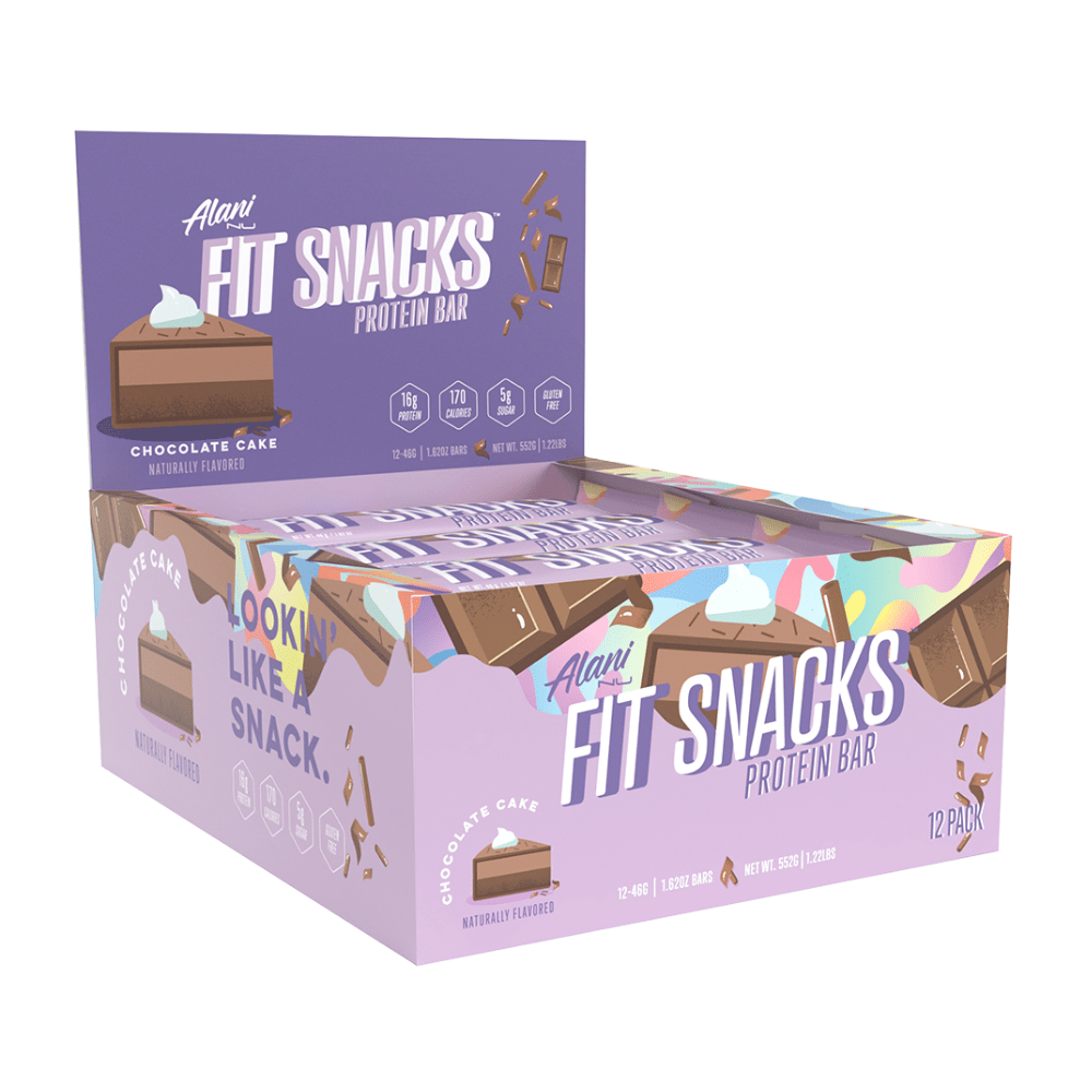 Fit Snacks Alani Nu Protein Bar Boxes (12 x 64g Bars) | Protein Package ...