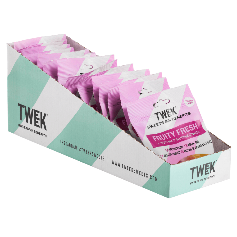 Tweek Sweets Low Calorie Healthy Candy Boxes (12 Bags) UK | Protein ...