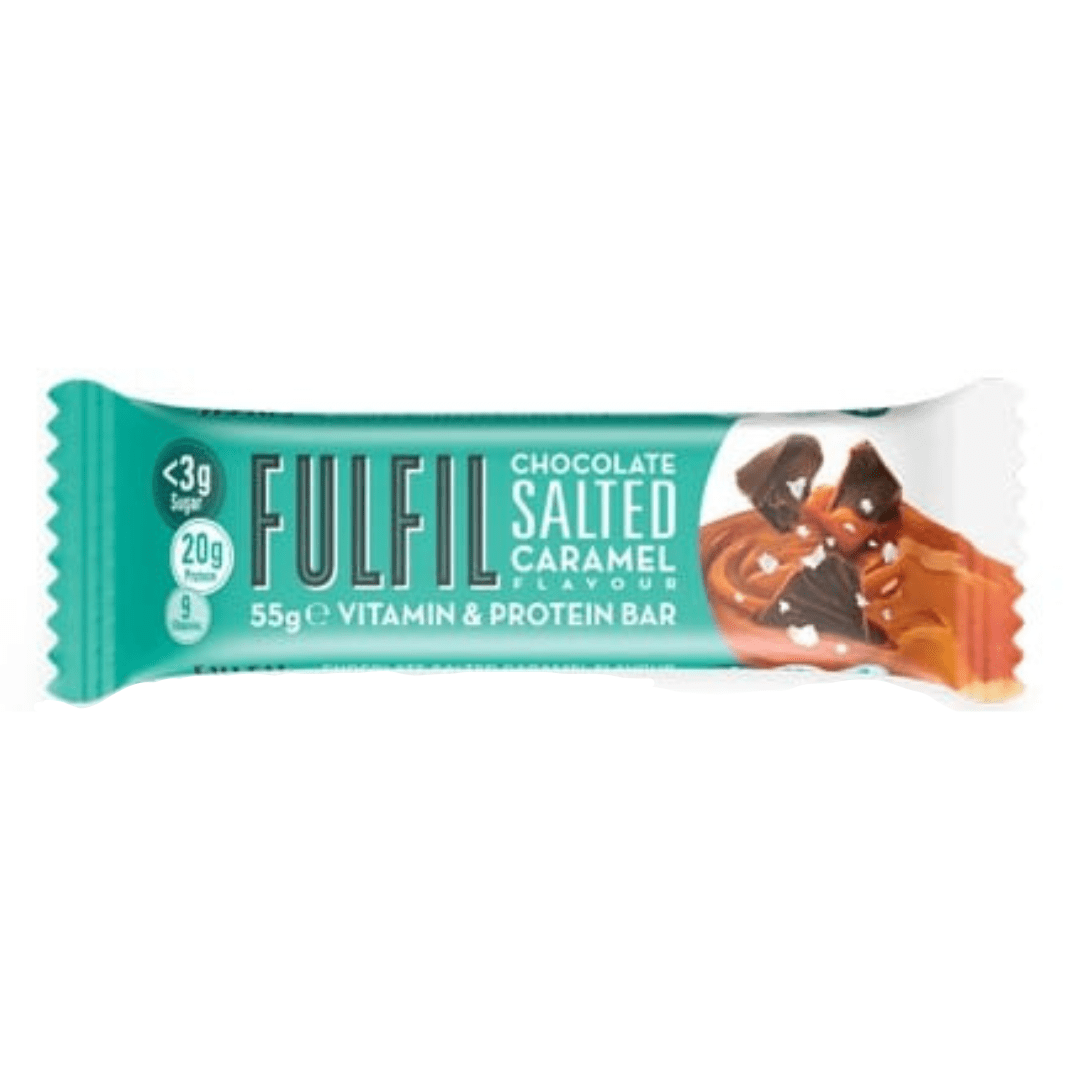 Fulfil Nutrition Vitamin & Protein Bar Chocolate Salted Caramel ...