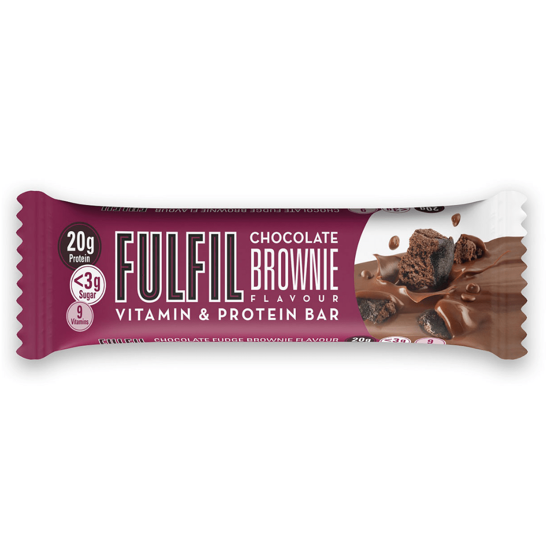 Fulfil Nutrition Vitamin & Protein Bar Chocolate Brownie | Protein ...