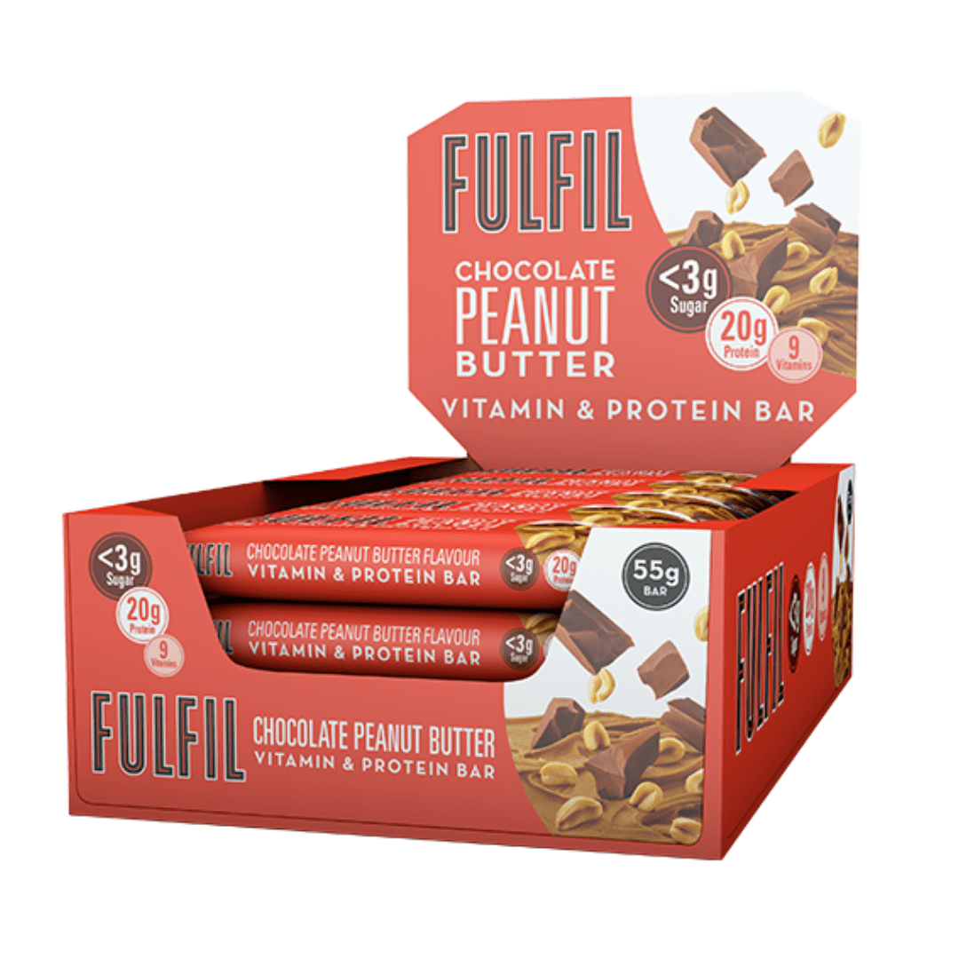 Fulfil Nutrition Vitamin & Protein Bar Box (15 Bars) | Protein Package ...