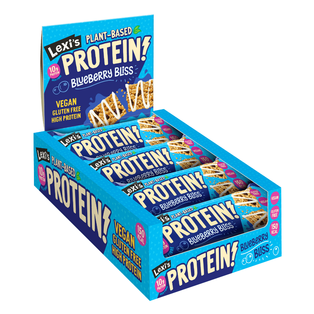 Lexi's Gluten-Free Vegan Protein Bars | 12x40g Boxes | Lexi's Treats ...
