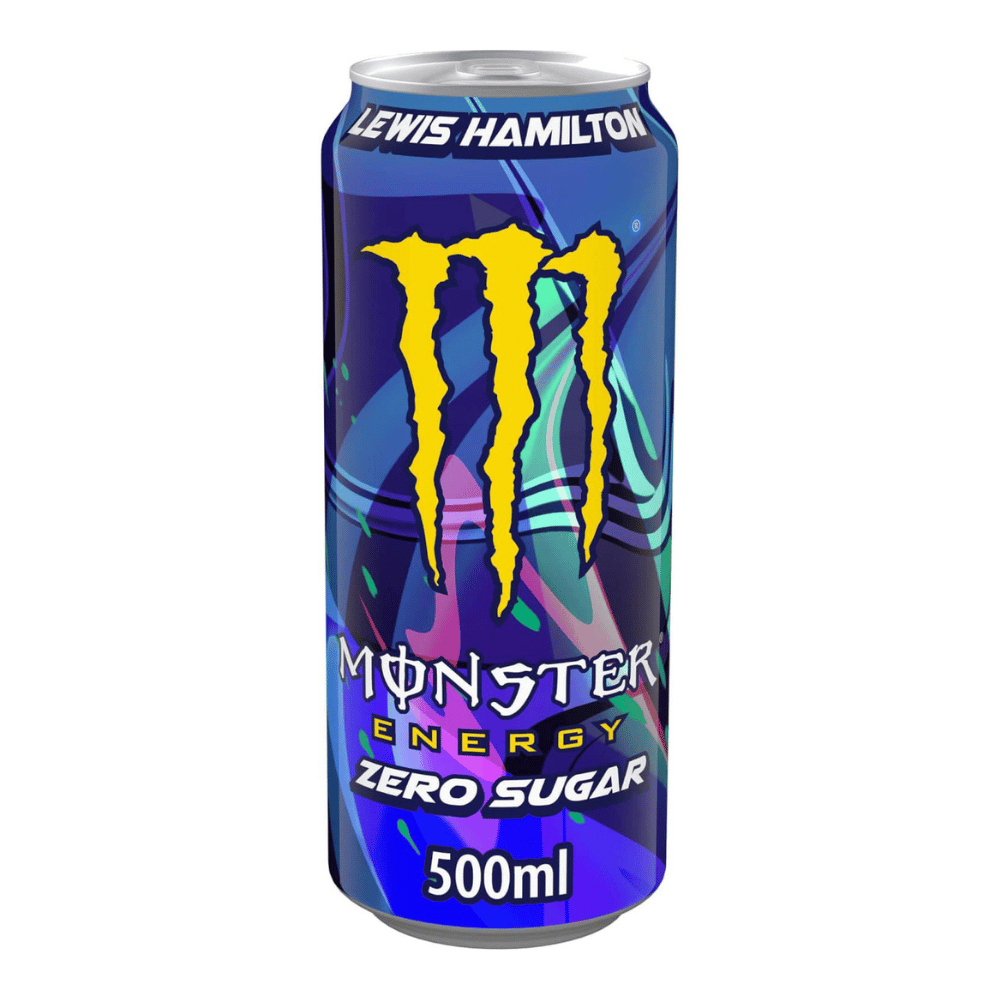 Monster Lewis Hamilton Zero Sugar Energy Drink 500ml | Protein Package ...