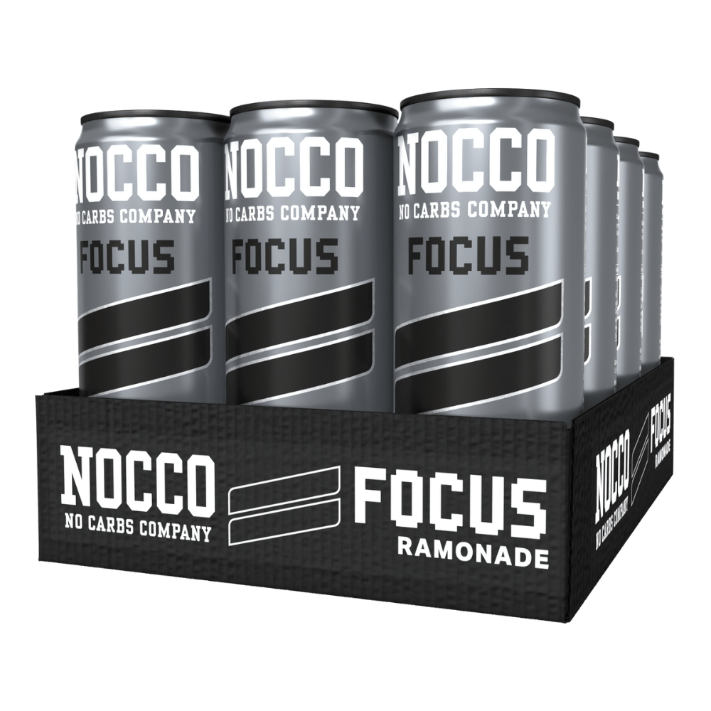 NOCCO Focus Energy Drinks (12 Pack) | Protein Package | Protein Package
