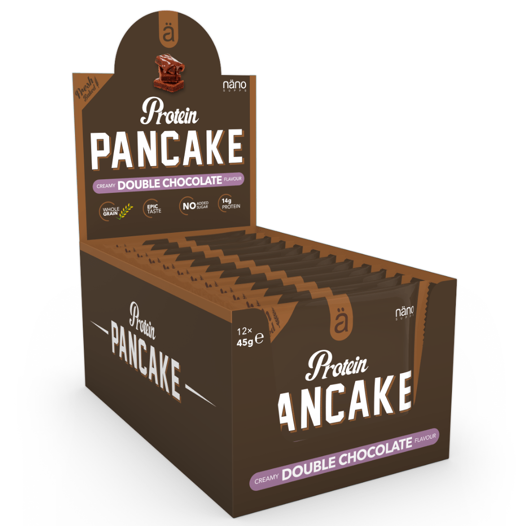 Nano ä Supps Protein Pancake Box (12 Pancakes) | Protein Package | 45g ...