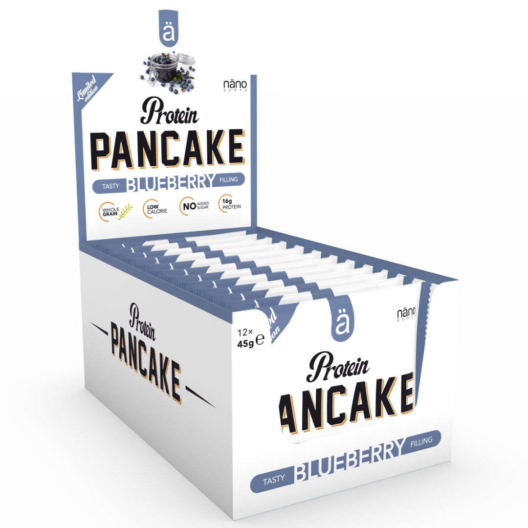 Nano ä Supps Protein Pancake Box (12 Pancakes) | Protein Package | 45g ...