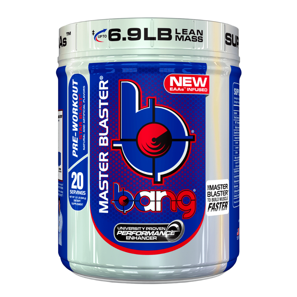 Bang Energy's Master Blaster Pre-Workout 534g | Master Blaster UK ...