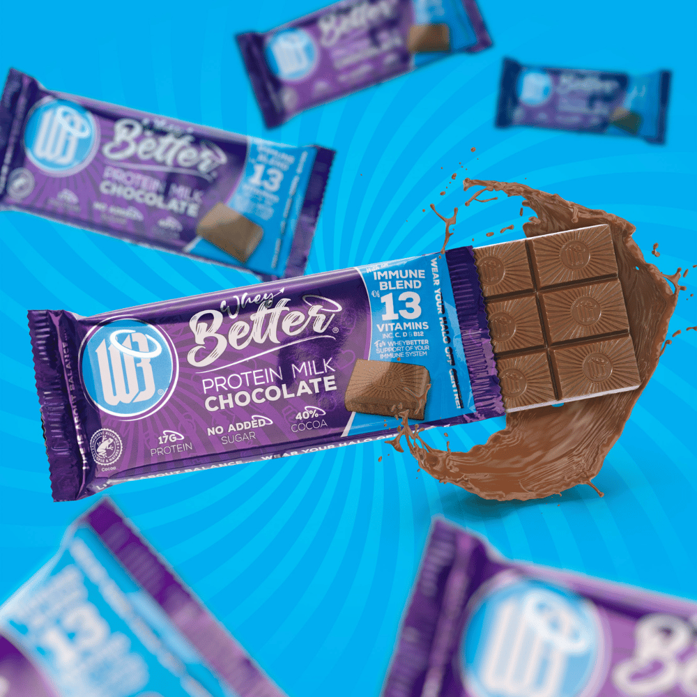 Whey Better Chocolate Protein Bars (12x75g) | Protein Package UK ...